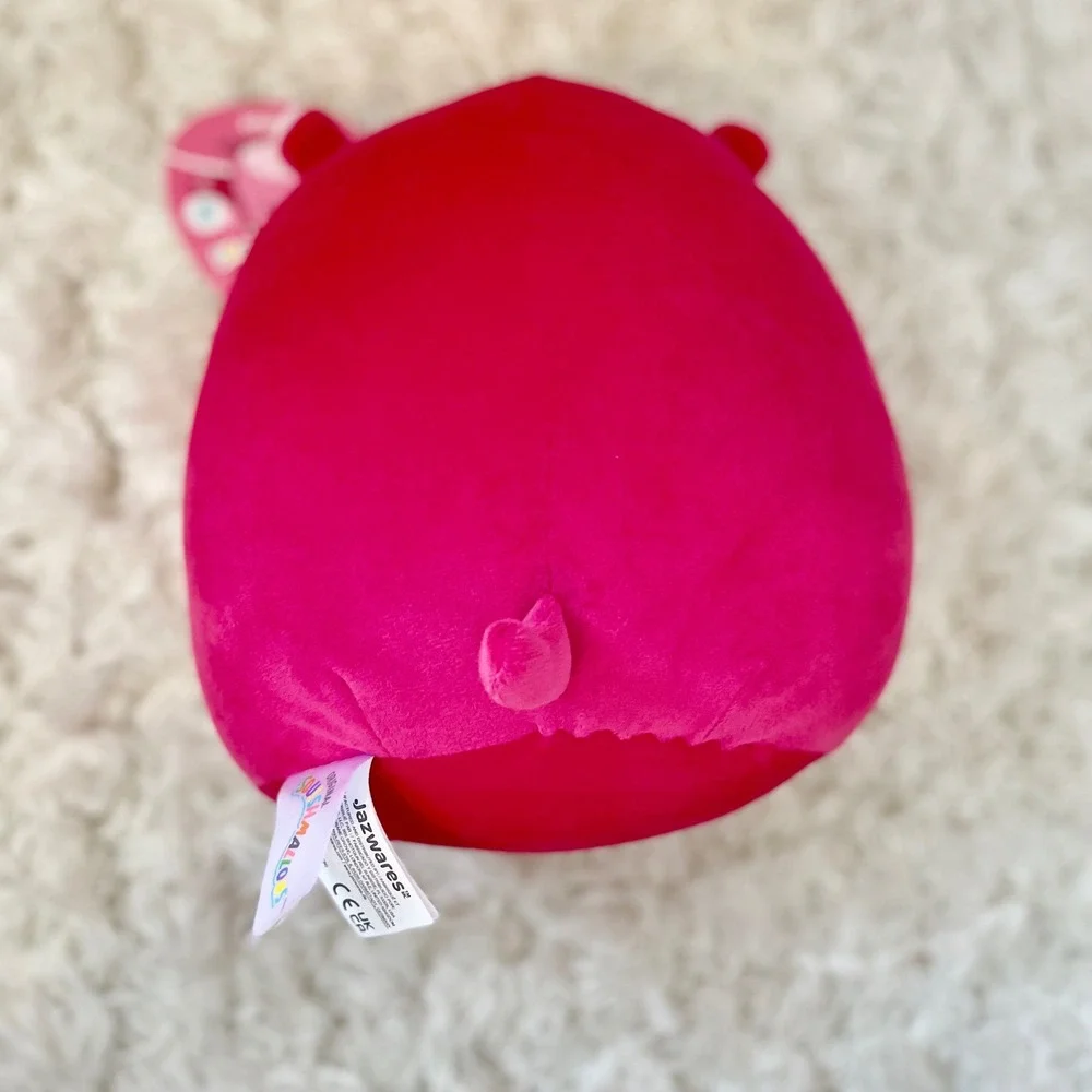 Squishmallows | Toys | Squishmallows Didot The Hippo 8 Inch Pink Heart ...